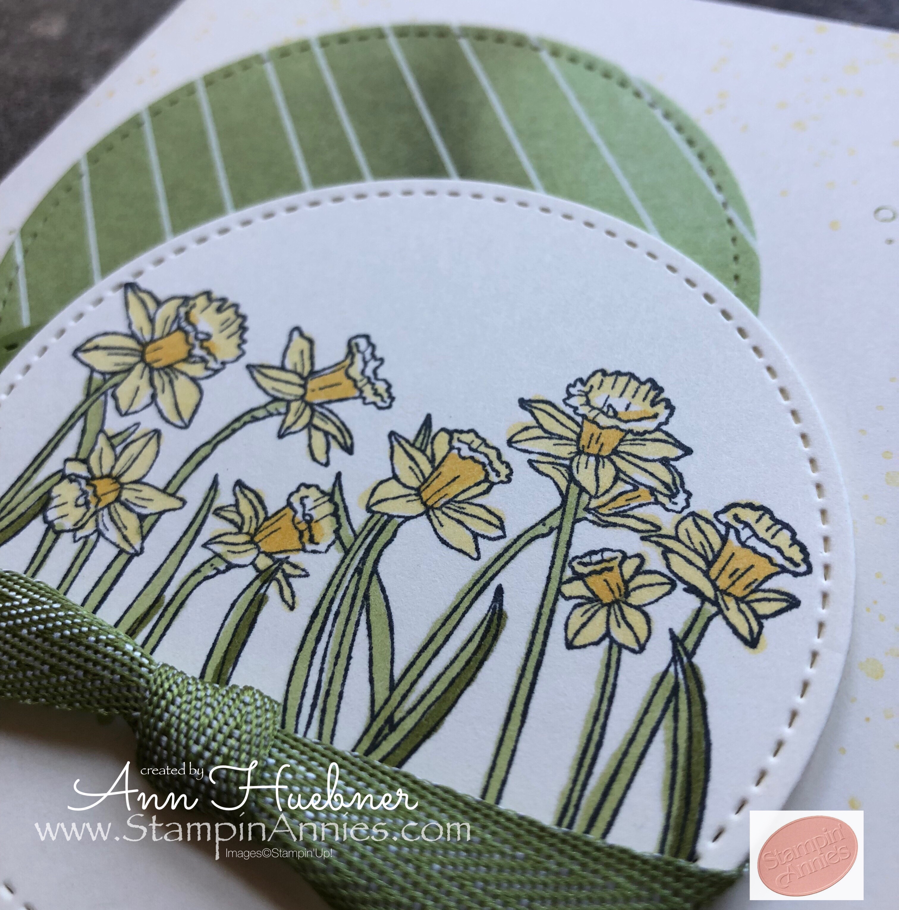 Daffodil Card with You’re Inspiring Stamps